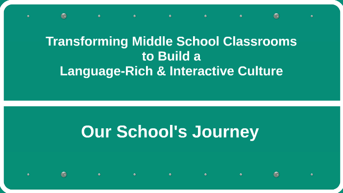 Building Language Rich Interactive Culture in MS Classrooms by Beverly ...