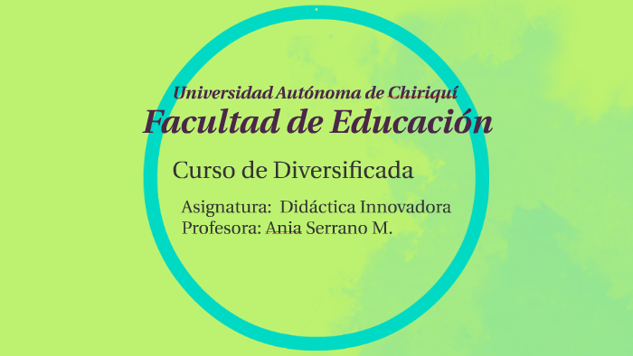 Didáctica Innovadora by Ania Serrano on Prezi