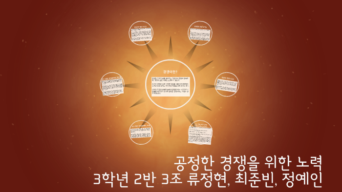 공정한 경쟁을 위한 노력 by Danny Rhyu on Prezi