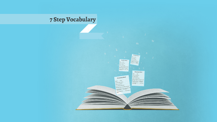 7 Step Vocabulary by Sarah Donahoo on Prezi