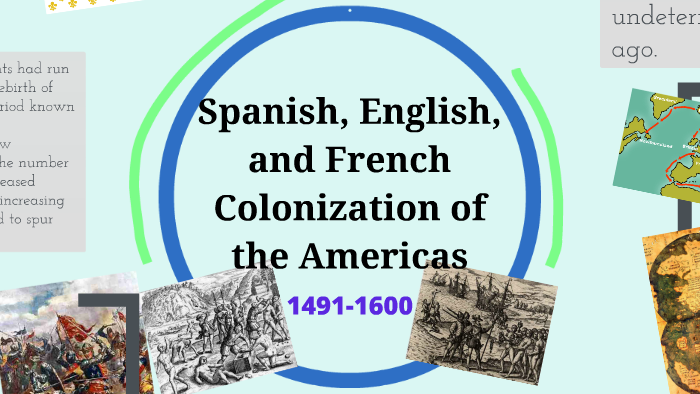 Spanish, English, and French Colonization of the Americas by Jenna ...