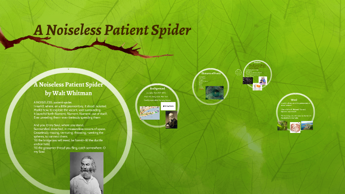 A Noiseless Patient Spider by Nourhun Agha on Prezi