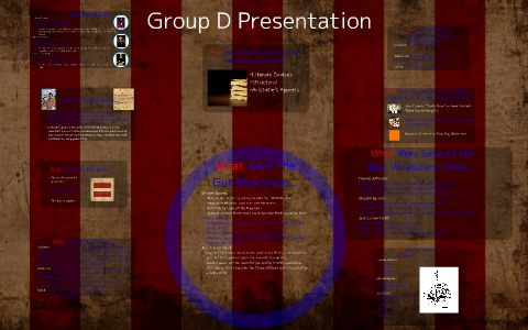 Group D Presentation by Stephanie Dominguez on Prezi