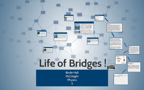 The first bridges were made by nature itself—as simple as a by on Prezi