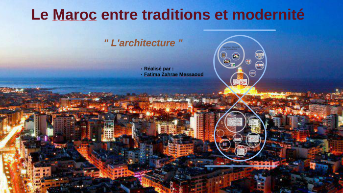 Le Maroc entre traditions et modernité by fati messaoud on Prezi