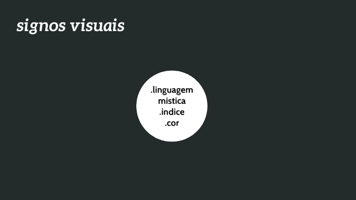 signos visuais by bruna silva on Prezi