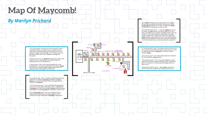 Map Of Maycomb! by Marilyn Prichard on Prezi
