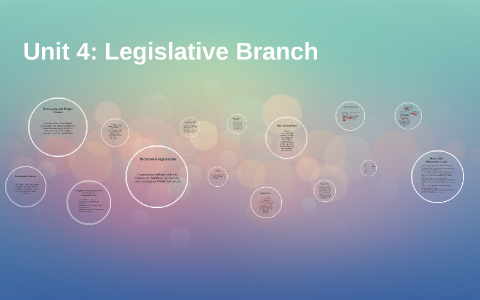 Unit 4: Legislative Branch by Lily Mickoleski on Prezi
