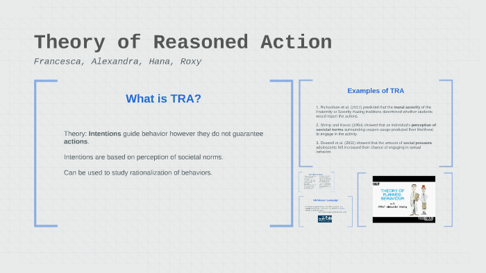 IB Psychology: Theory of Reason Action by Hana D. on Prezi