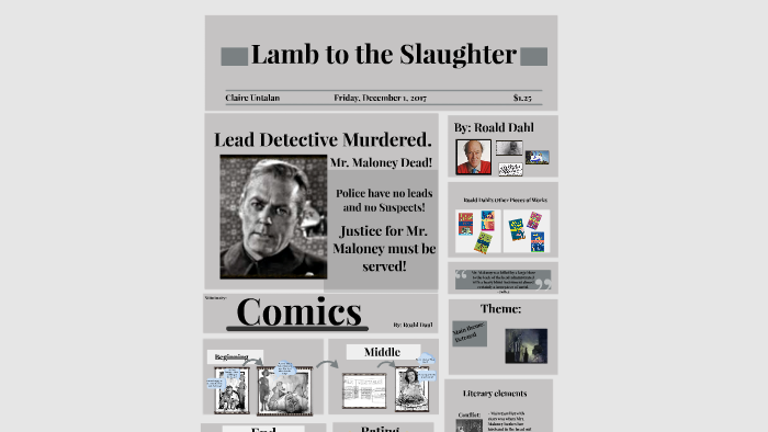 Lamb To The Slaughter by Claire Untalan on Prezi