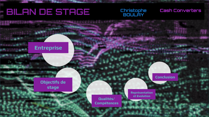 Bilan de stage by Christophe Boulay on Prezi