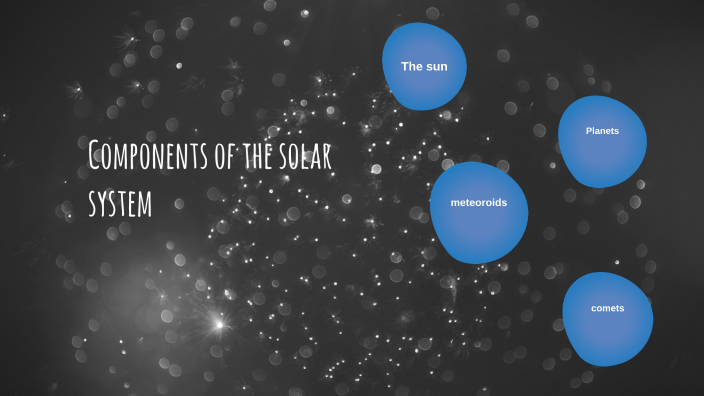Components of the solar system by Elizabeth Diaz Velasquez on Prezi