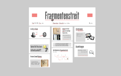Fragmentenstreit by Chiara Schlömer on Prezi