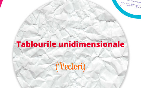 Tablourile unidimensionale by Iuliana Teodora Voinea on Prezi