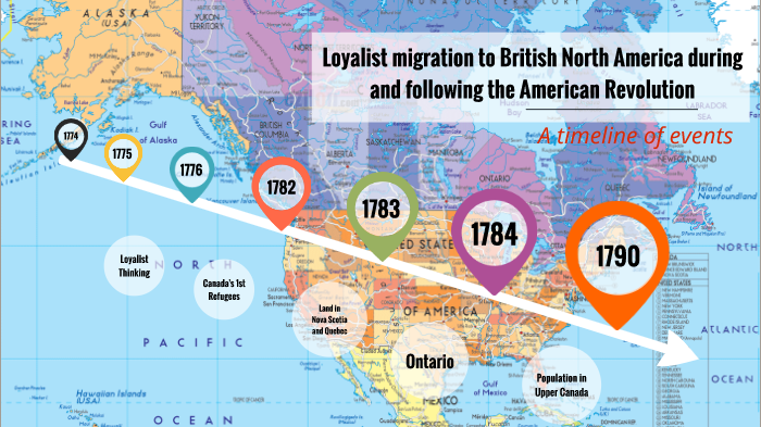 Loyalist migration by Evangeline Hunt on Prezi