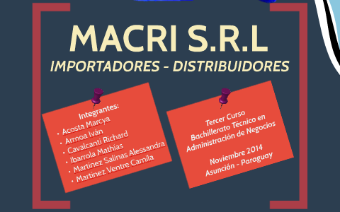 MACRI S.R.L by María Martínez on Prezi