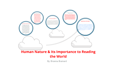 Human Nature and Its Importance to Reading the World by Brianna ...