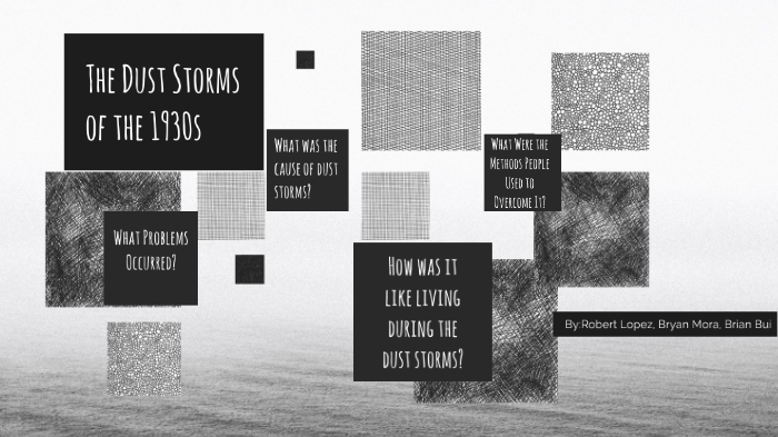 The Dust Storms of the 1930s by Robert Lopez on Prezi