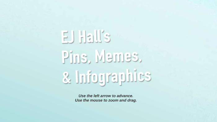 EJ Hall's Pins, Memes, and Infographics by Everett Hall on Prezi