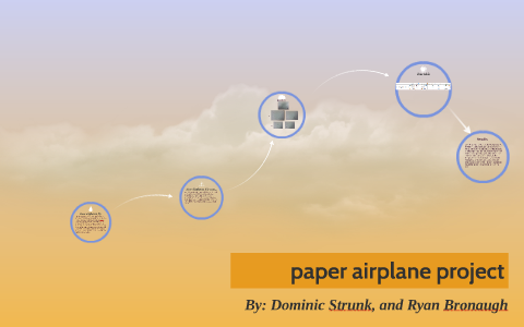 paper airplane project by on Prezi