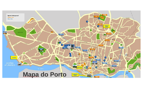 Mapa do Porto by André Oliveira on Prezi