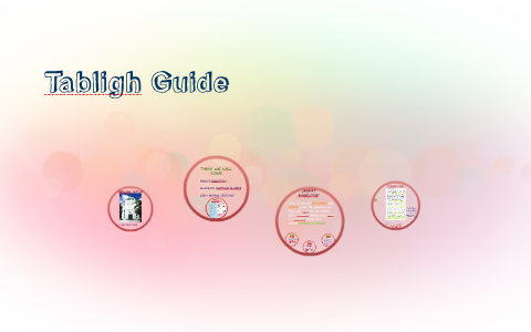 TABLIGH GUIDE by Melissa King on Prezi
