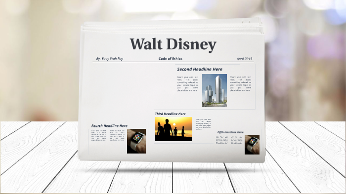 walt disney's code of ethics by Buay Wah Ray on Prezi