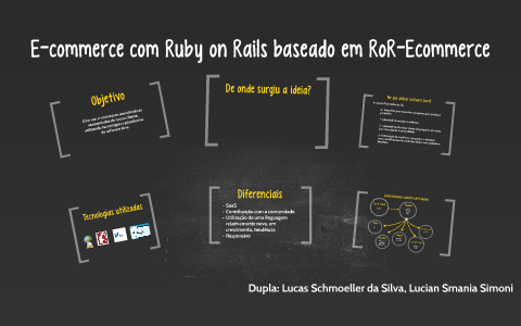 E-commerce com Ruby on Rails baseado em RoR-Ecommerce by Lucas ...