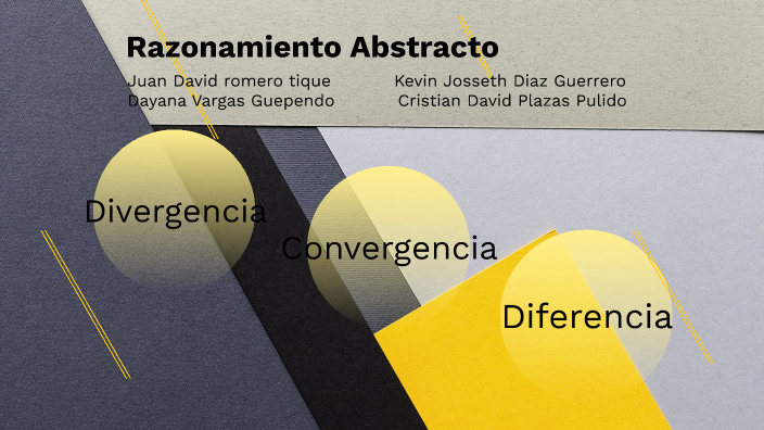 Razonamiento abstracto by Cristian Plazas on Prezi