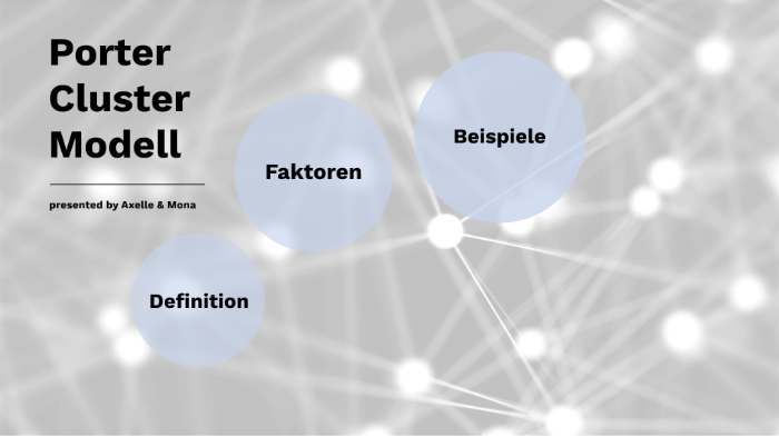 Porter Cluster Modell by Mona Moses on Prezi