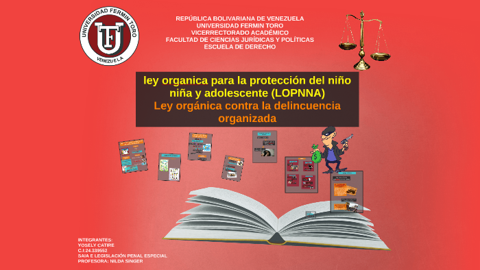 ley organica para la protección del niño niña y adolescente (LOPNNA ...