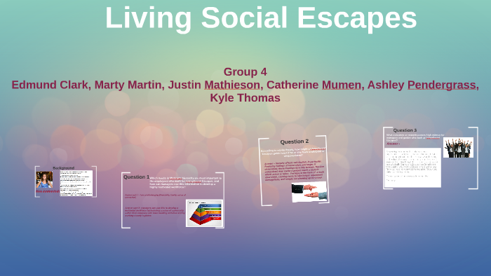 Living Social Escapes by Edmund Clark on Prezi