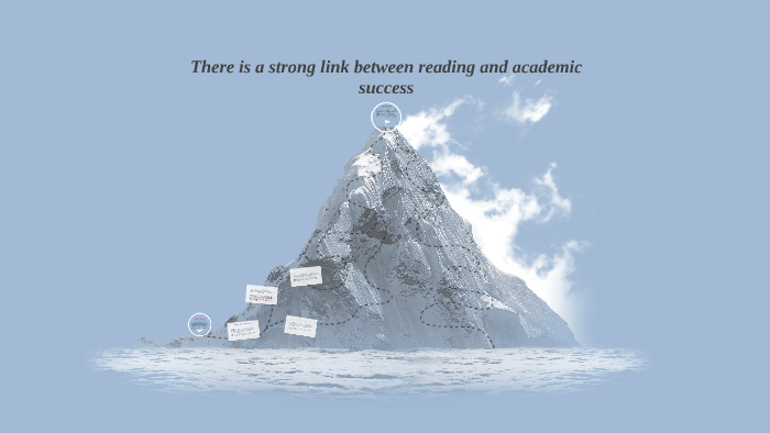 There is a strong link between reading and academic success by Mohd ...