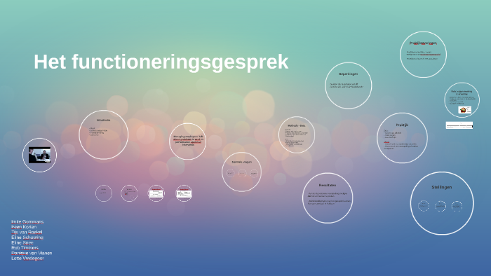 Het functioneringsgesprek by Lotte Vredegoor on Prezi
