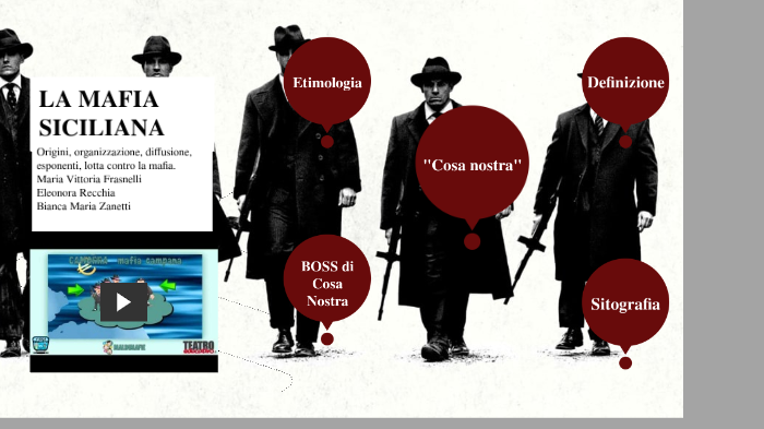 LA MAFIA SICILIANA (Le origini di Cosa Nostra) by Maria Vittoria ...