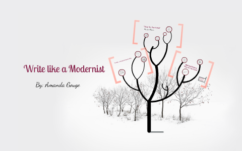 Write like a Modernist by Amanda Gouge on Prezi