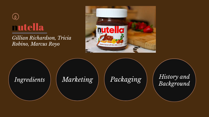 Nutella Presentation by Marcus Royo on Prezi