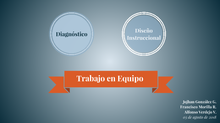 TALLER DISEÑO INTRUCCIONAL "TRABAJO EN EQUIPO" by Alfonso Verdejo on Prezi