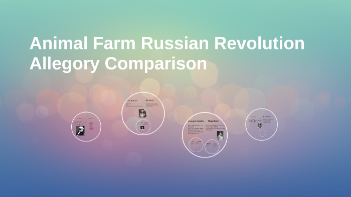 Animal Farm Russian Revolution Allegory Comparison by jensyn hardiman ...