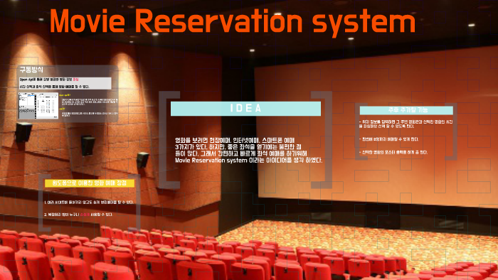 Movie Reservation system by 화진 김 on Prezi