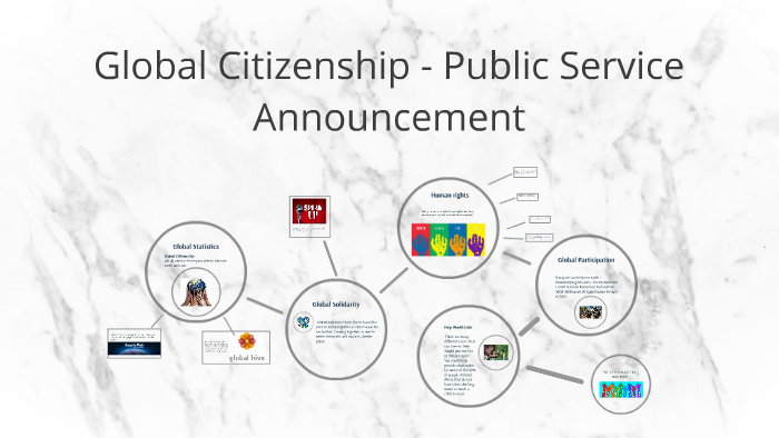 Global Citizenship - PSA by carly nadon on Prezi