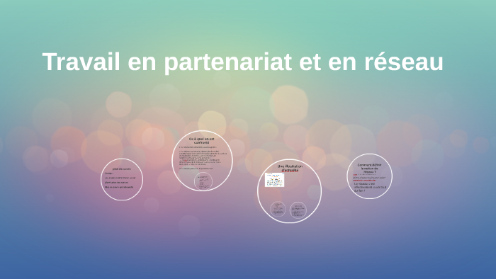 Travail en partenariat et en réseau by JC Quilbeuf on Prezi