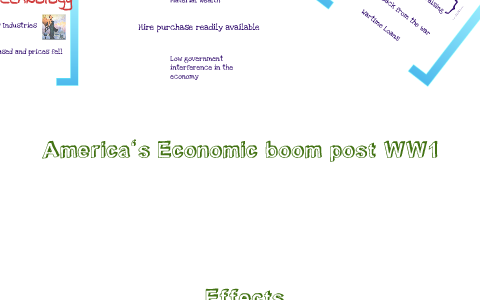 America's economic boom post WW1 by James Brown on Prezi