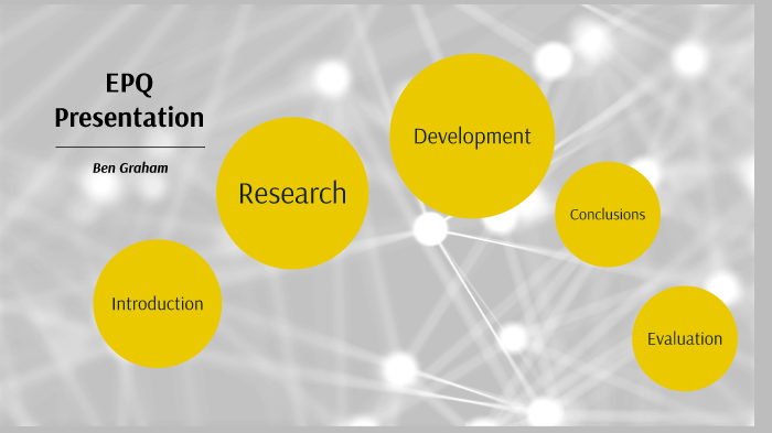 EPQ Presentation by Ben Graham on Prezi