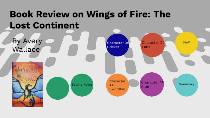 Book Review by Avery Wallace on Prezi