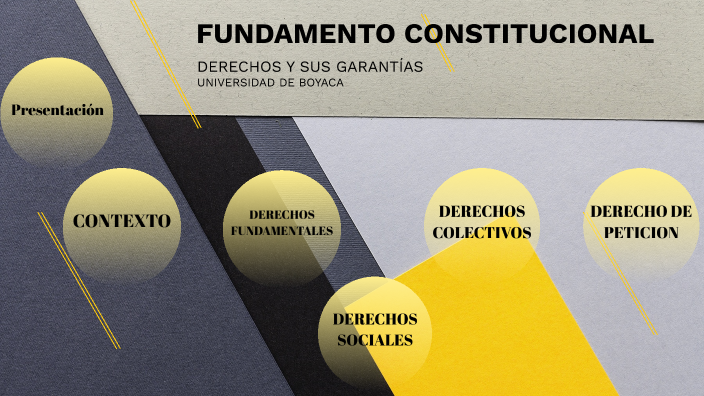 Fundamento constitucional y legal de los derechos y sus garantías by ...