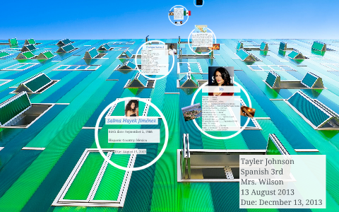 Salma Hayek Jiménez by Tayler Johnson on Prezi