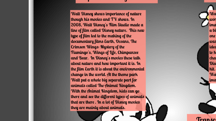 Walt Disney by Cheyenne Griffith on Prezi