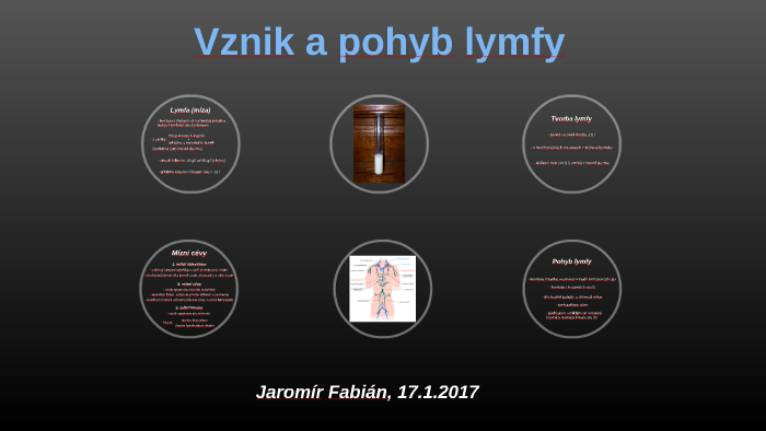Vznik a pohyb lymfy, lymfedém by Jaromír Fabián on Prezi