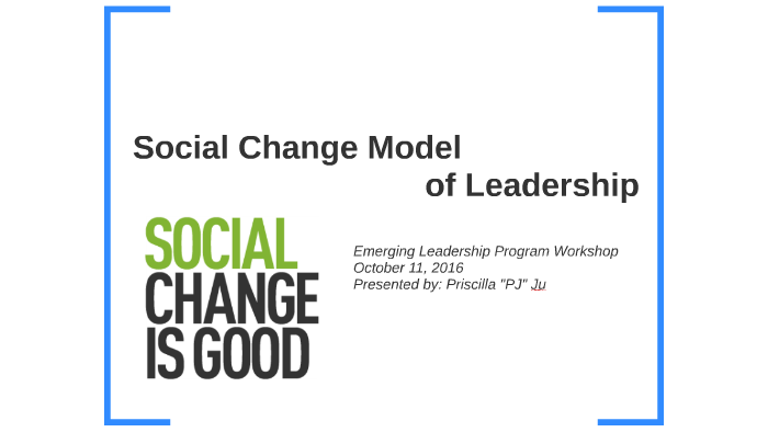 Social Change Model of Leadership by Priscilla Ju on Prezi